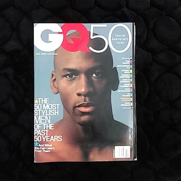 GQ | Other | Gq 5th Anniversaries Issue Michael Jordan | Poshmark